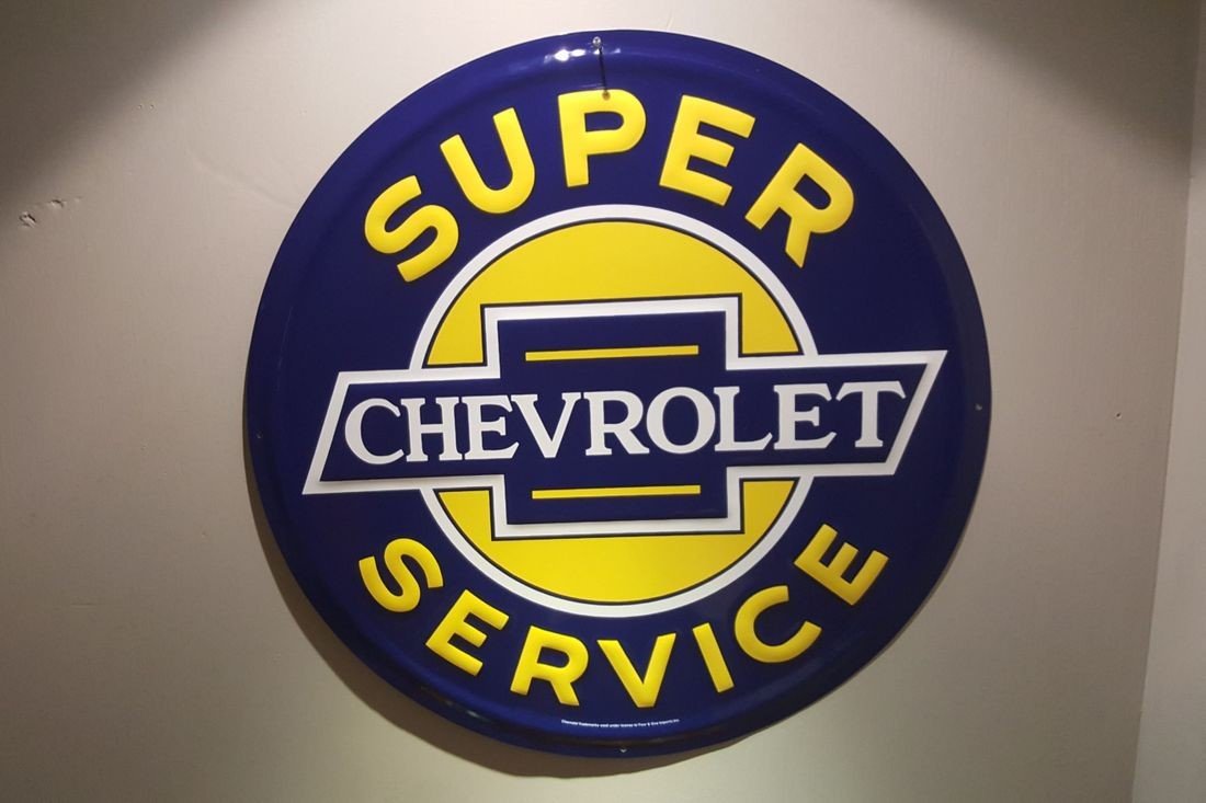 LARGE METAL SIGNS – GARAGE CAVE SIGNS