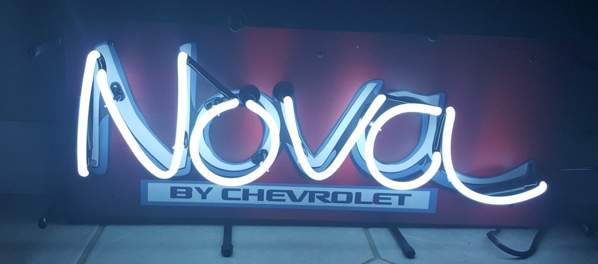 CHEVROLET NOVA JUNIOR NEON – GARAGE CAVE SIGNS