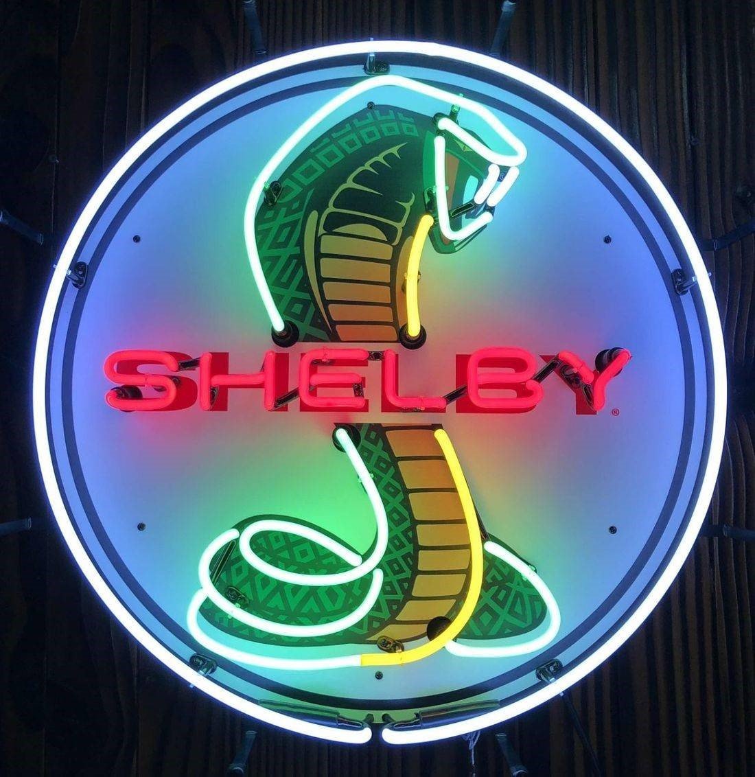 SHELBY MEDIUM NEON #1 – GARAGE CAVE SIGNS