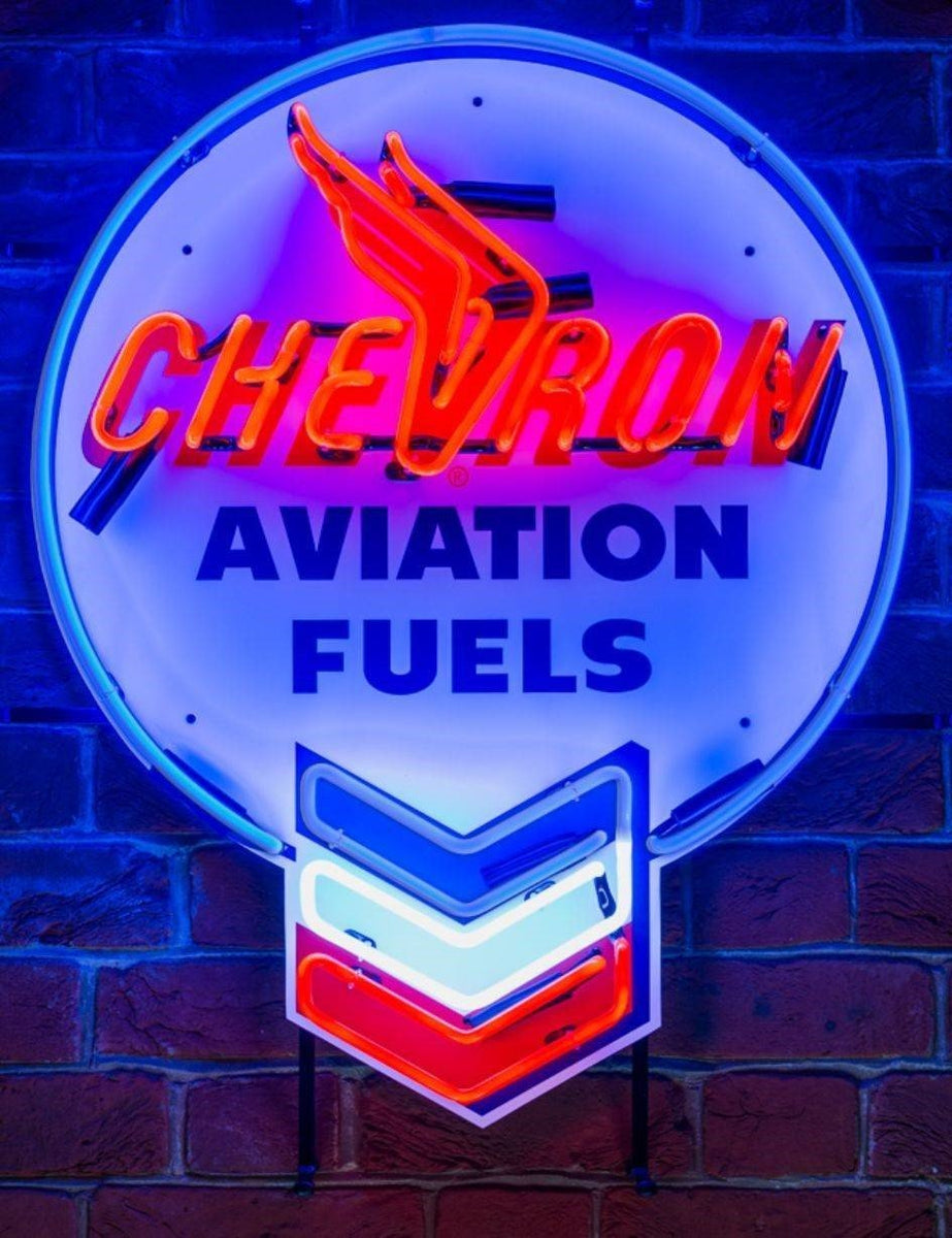 CHEVRON MEDIUM NEON – GARAGE CAVE SIGNS